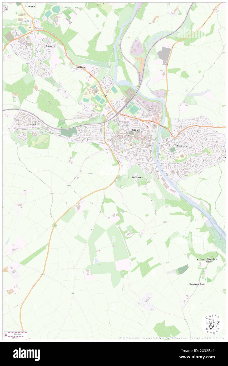 Totnes, Devon, GB, United Kingdom, England, N 50 25' 34'', S 3 41' 29 ...