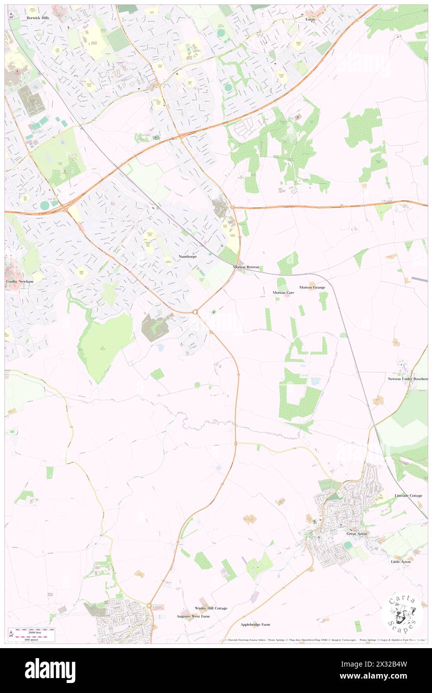 Middlesbrough map hi-res stock photography and images - Alamy