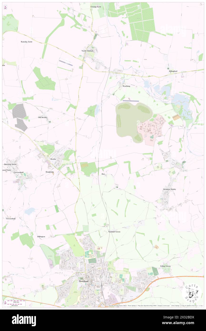 Hoe, Norfolk, GB, United Kingdom, England, N 52 43' 6'', N 0 56' 54 ...
