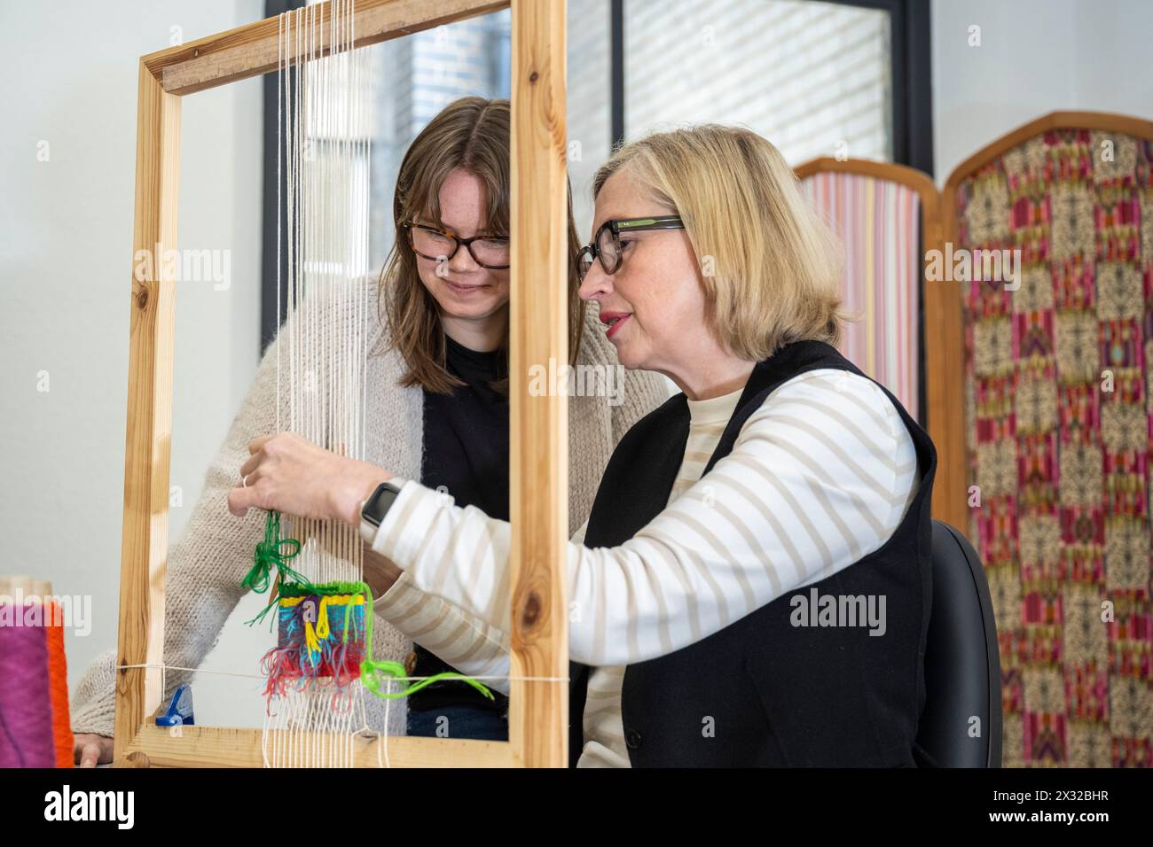 London, UK. 24 April 2024. (R) Kirsten Ramsay, BBC The Repair Shop ...