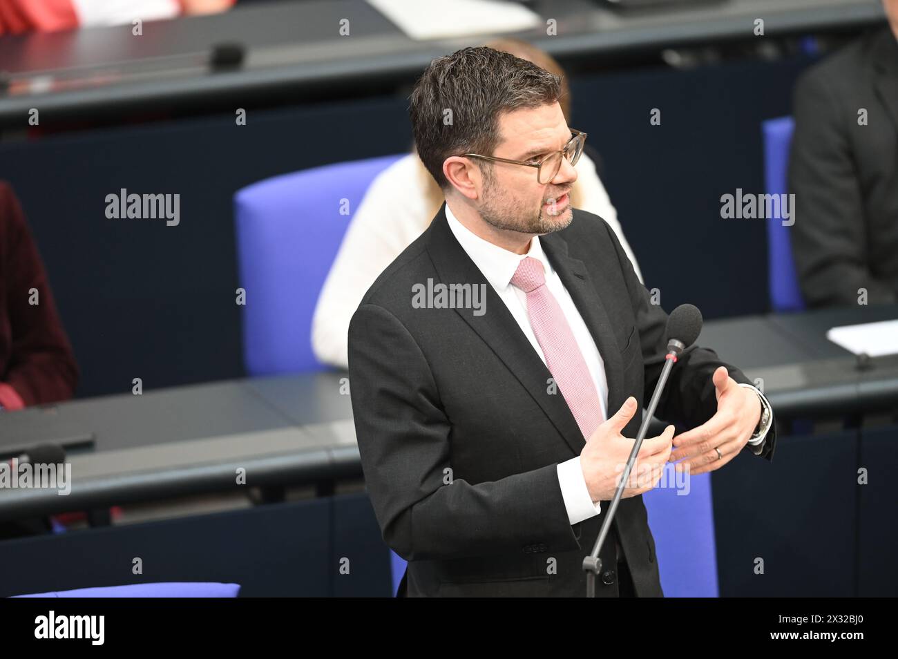 Berlin, Germany. 24th Apr, 2024. Marco Buschmann (FDP), Federal ...