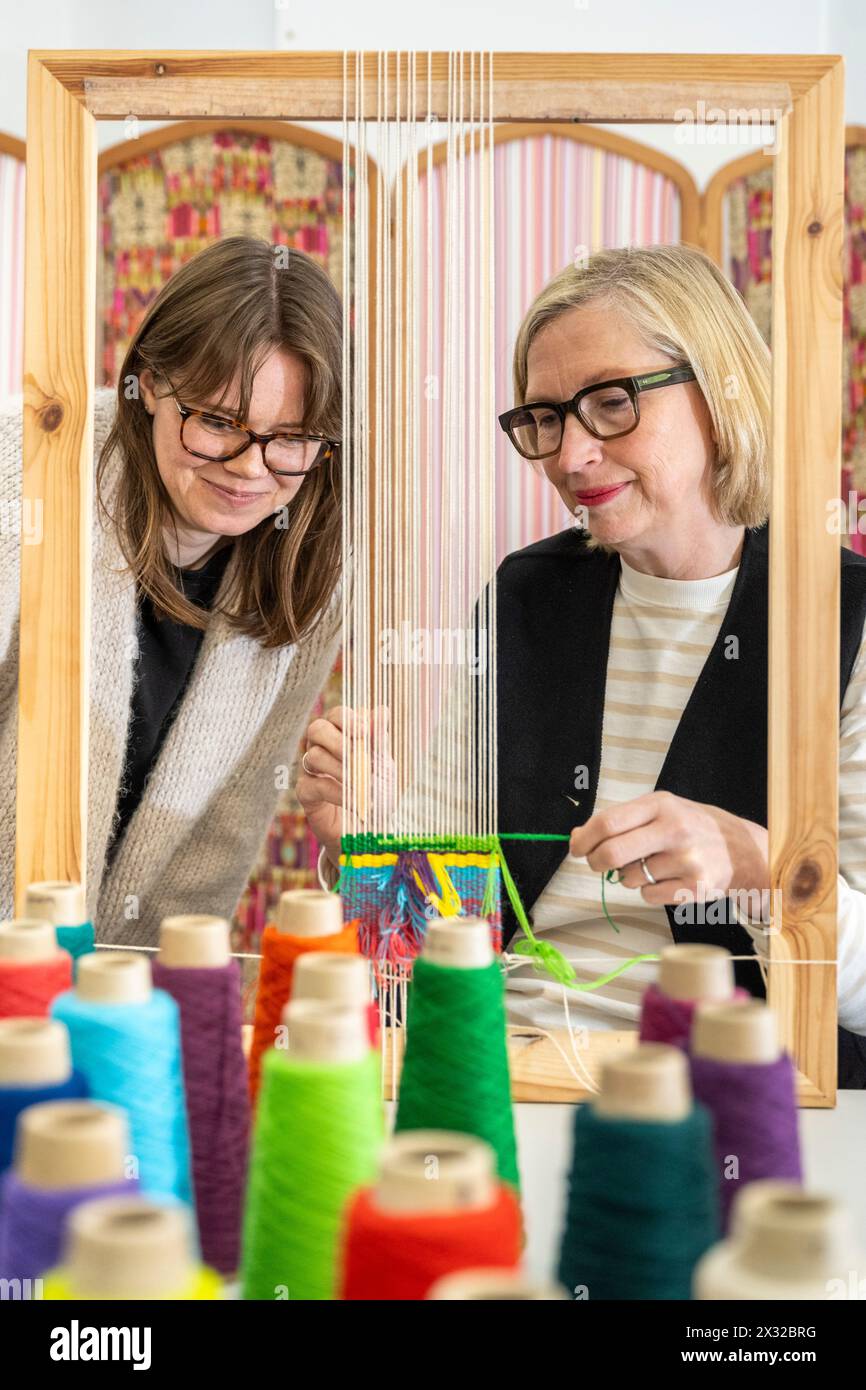 London, UK. 24 April 2024. (R) Kirsten Ramsay, BBC The Repair Shop ...