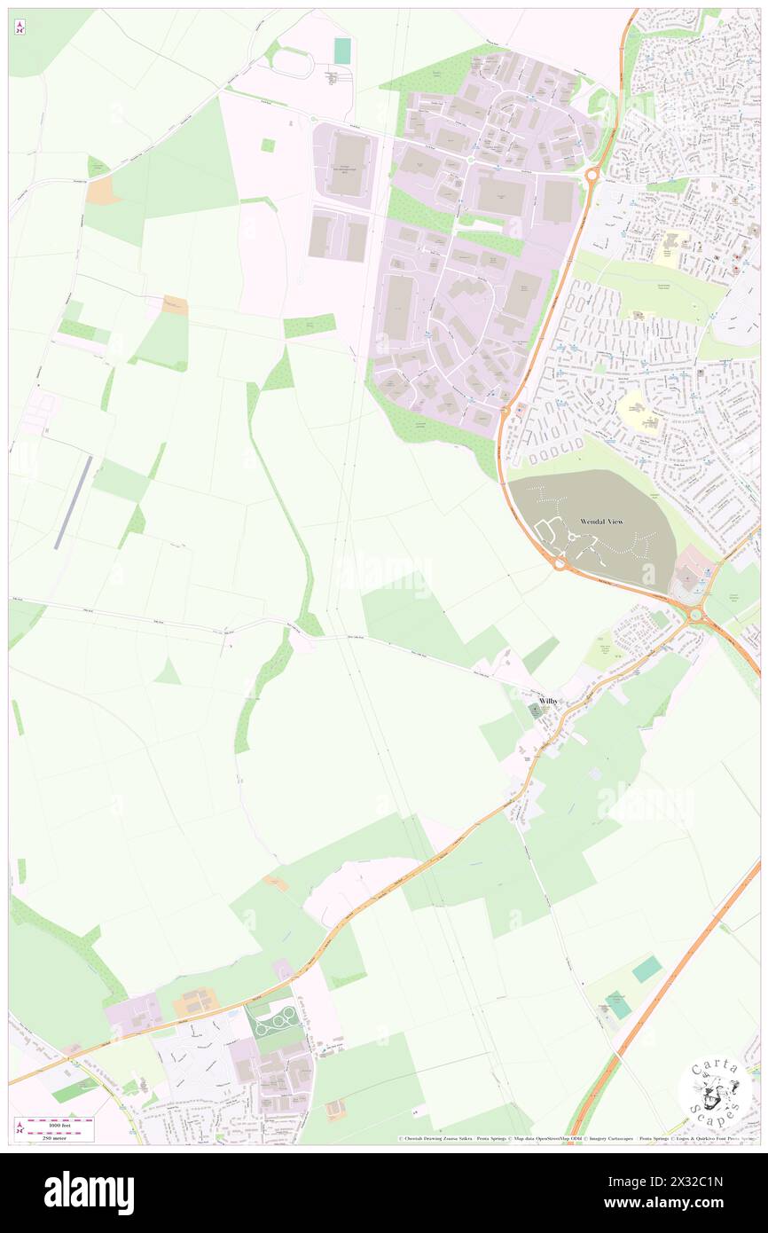 Wilby, Northamptonshire, GB, United Kingdom, England, N 52 17' 32'', S ...