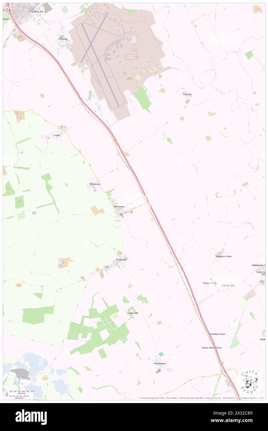 Burneston, North Yorkshire, GB, United Kingdom, England, N 54 15' 43 ...