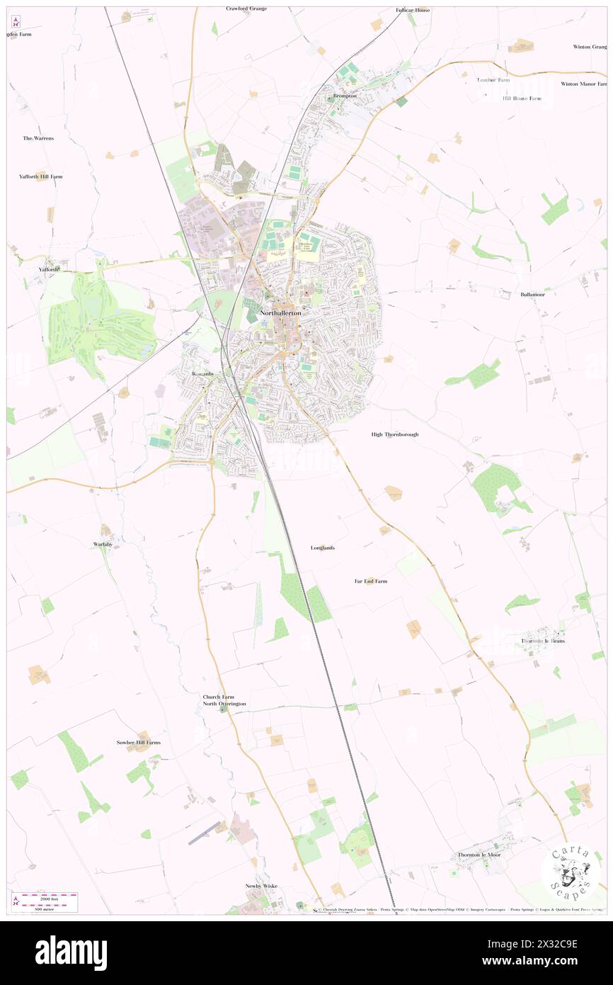 Romanby, North Yorkshire, GB, United Kingdom, England, N 54 19' 33'', S ...