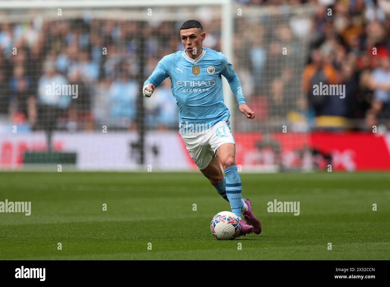 Phil Foden of Manchester City - Manchester City v Chelsea, The Emirates ...