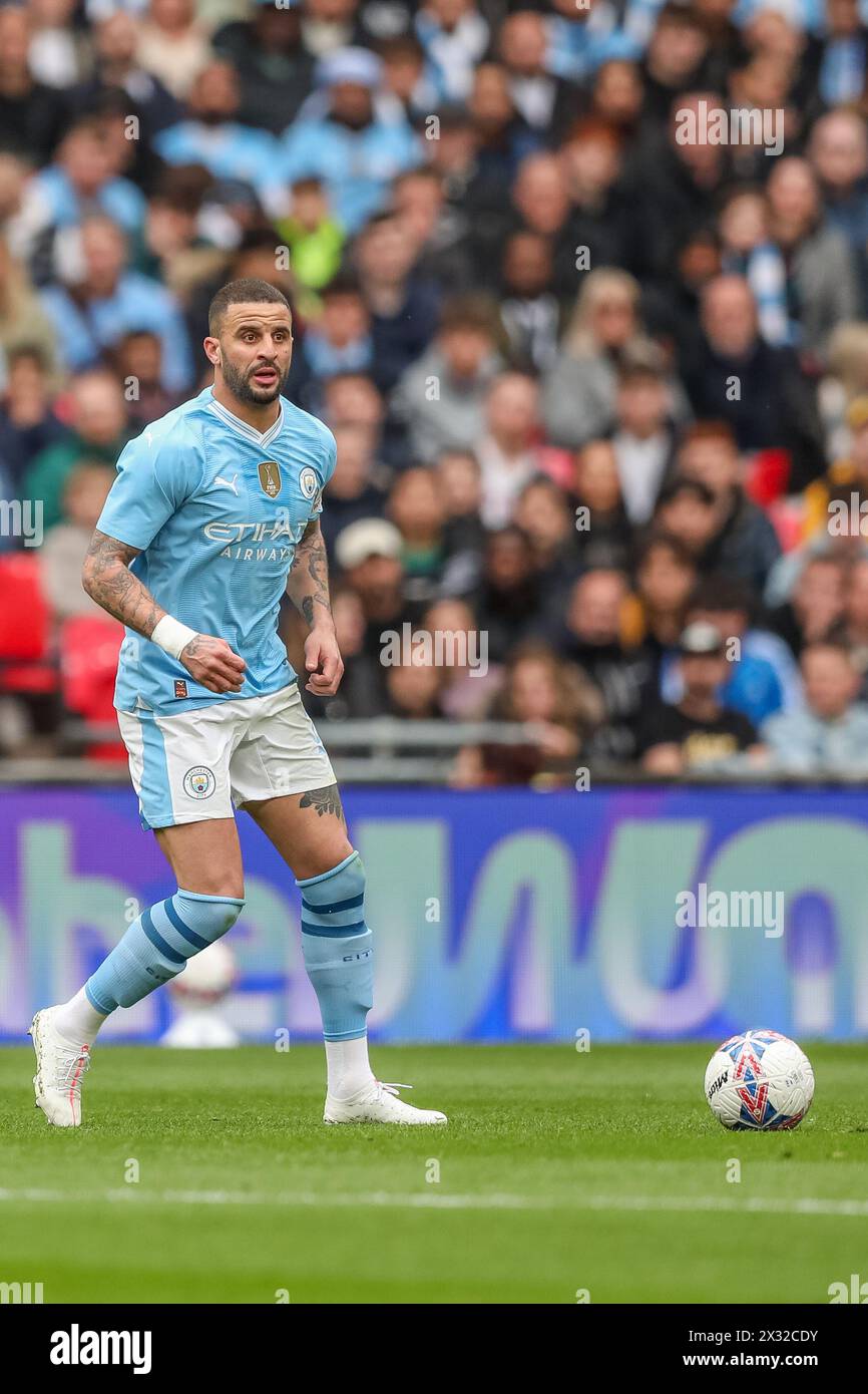 Kyle Walker of Manchester City- Manchester City v Chelsea, The Emirates ...