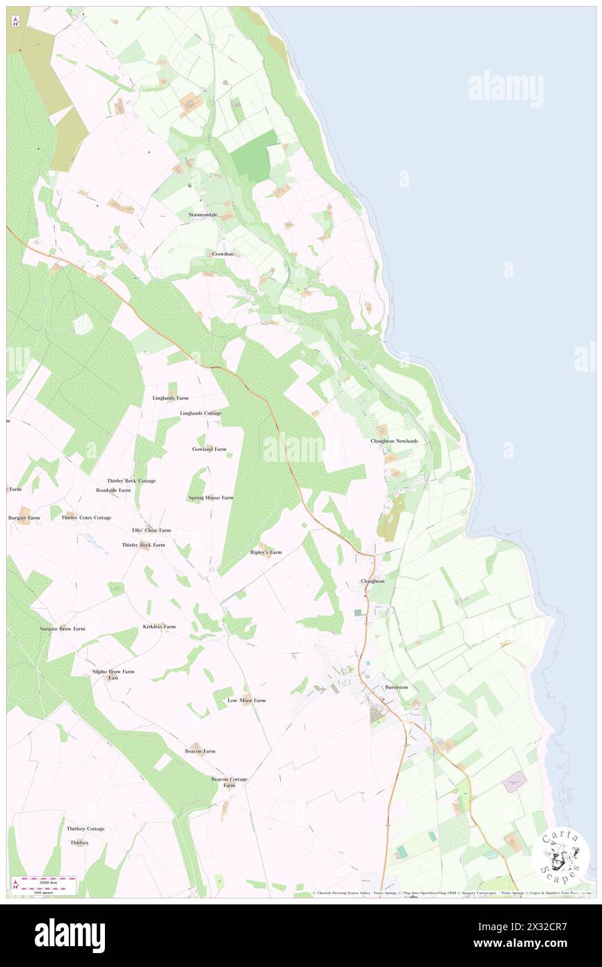 Cloughton, North Yorkshire, GB, United Kingdom, England, N 54 20' 53 ...