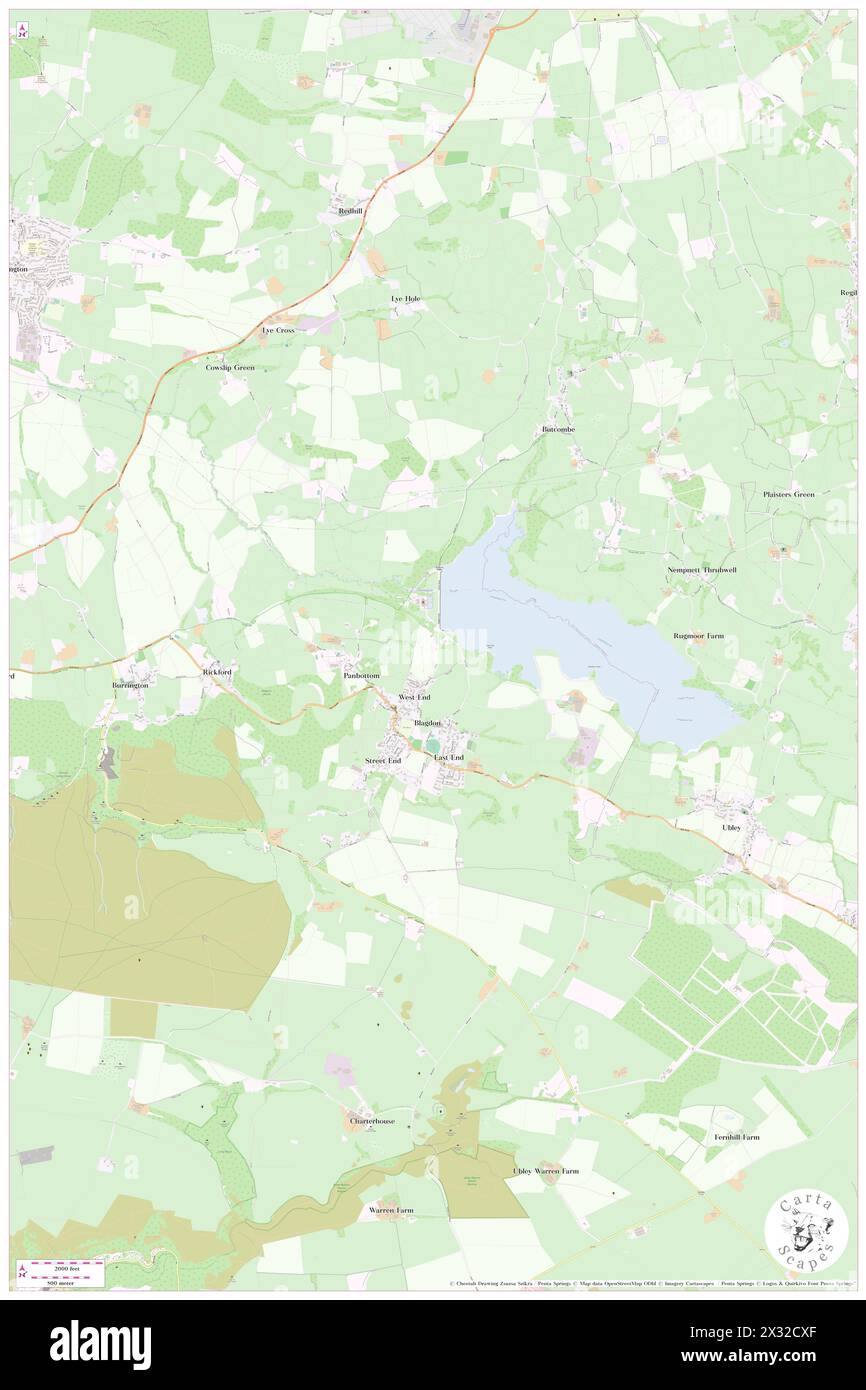 Blagdon, North Somerset, GB, United Kingdom, England, N 51 19' 59'', S ...