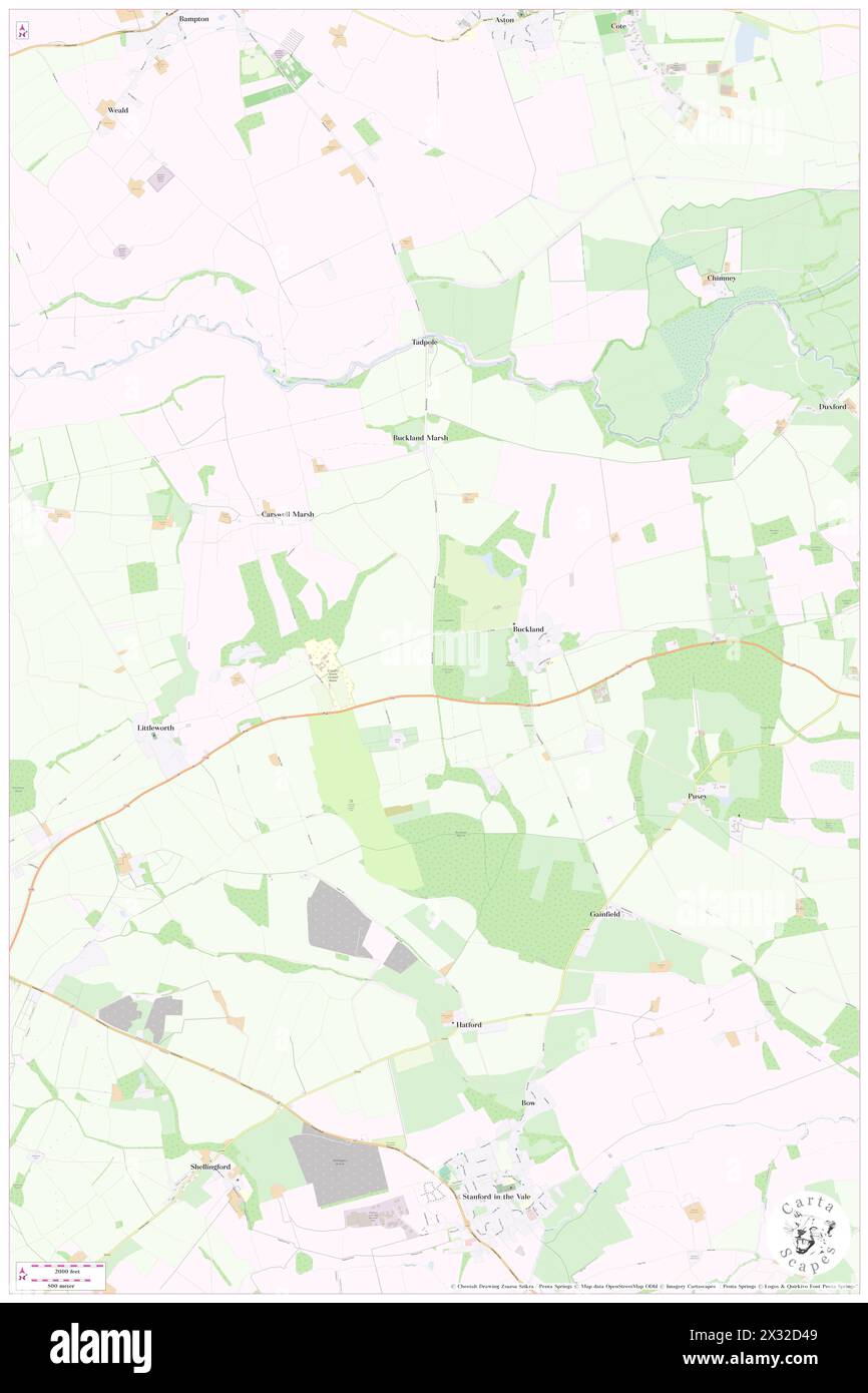 Buckland, Oxfordshire, GB, United Kingdom, England, N 51 40' 42'', S 1 ...