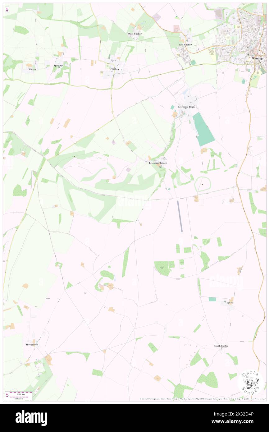 Map of bassett hi-res stock photography and images - Alamy