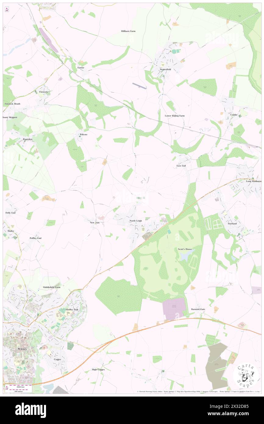 North Leigh, Oxfordshire, GB, United Kingdom, England, N 51 49' 12'', S ...