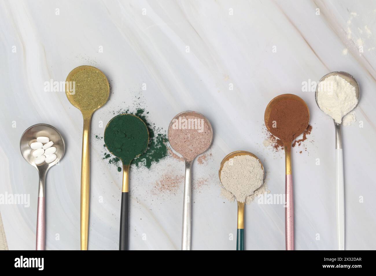 Different types of dietary supplements for health and beauty - collagen ...