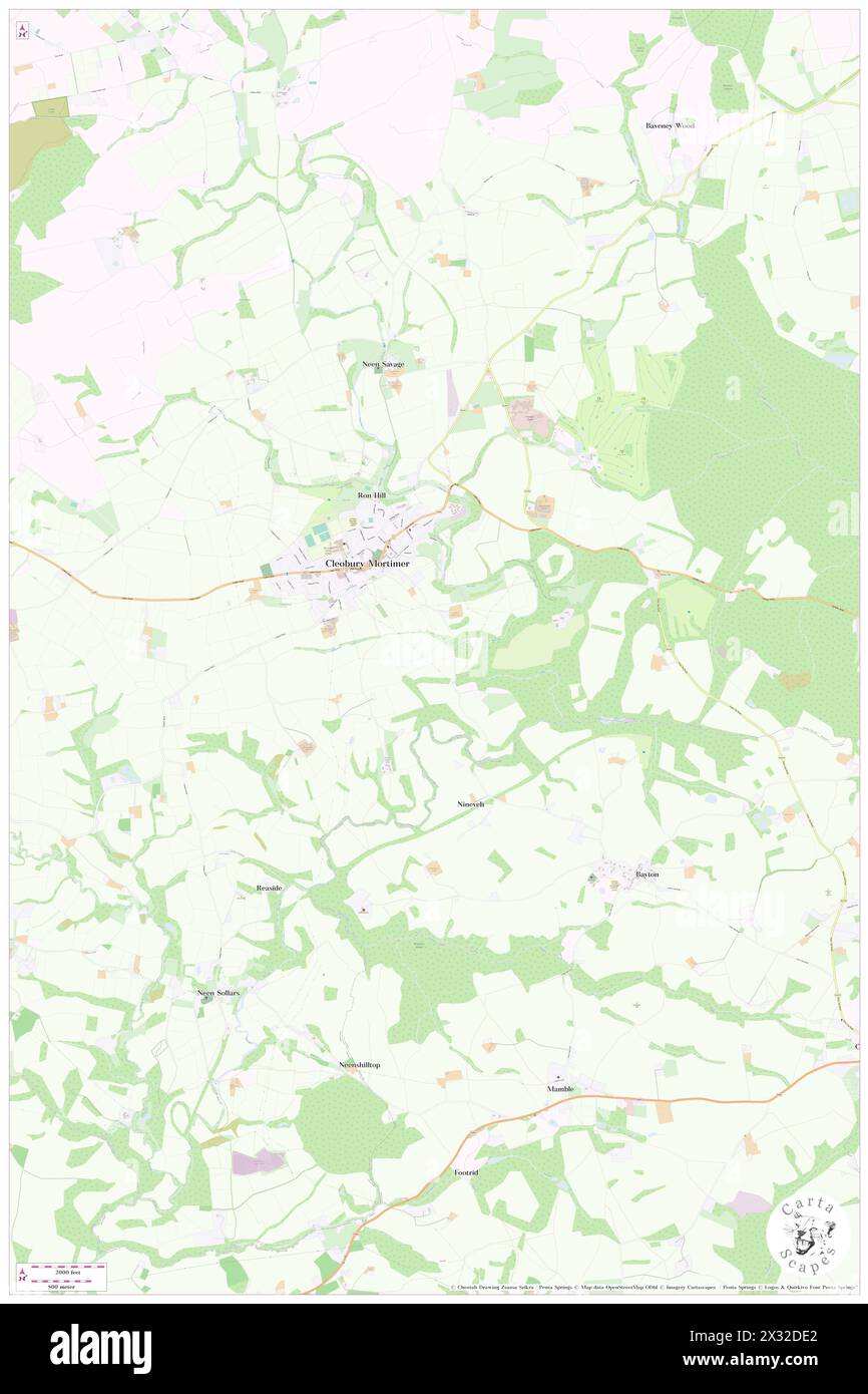 Mortimer road map hi-res stock photography and images - Alamy