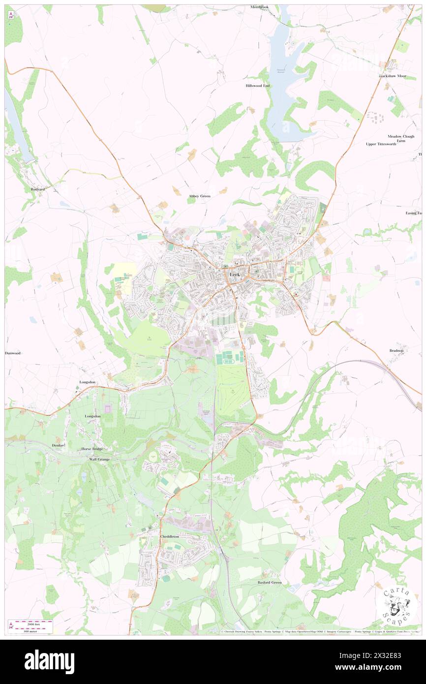 Leek, Staffordshire, GB, United Kingdom, England, N 53 5' 56'', S 2 1 ...