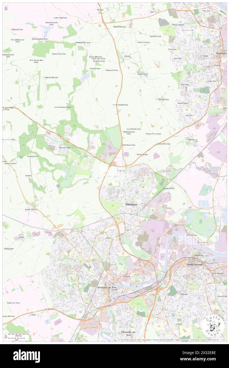 Wolviston, Stockton-on-Tees, GB, United Kingdom, England, N 54 37' 26 ...