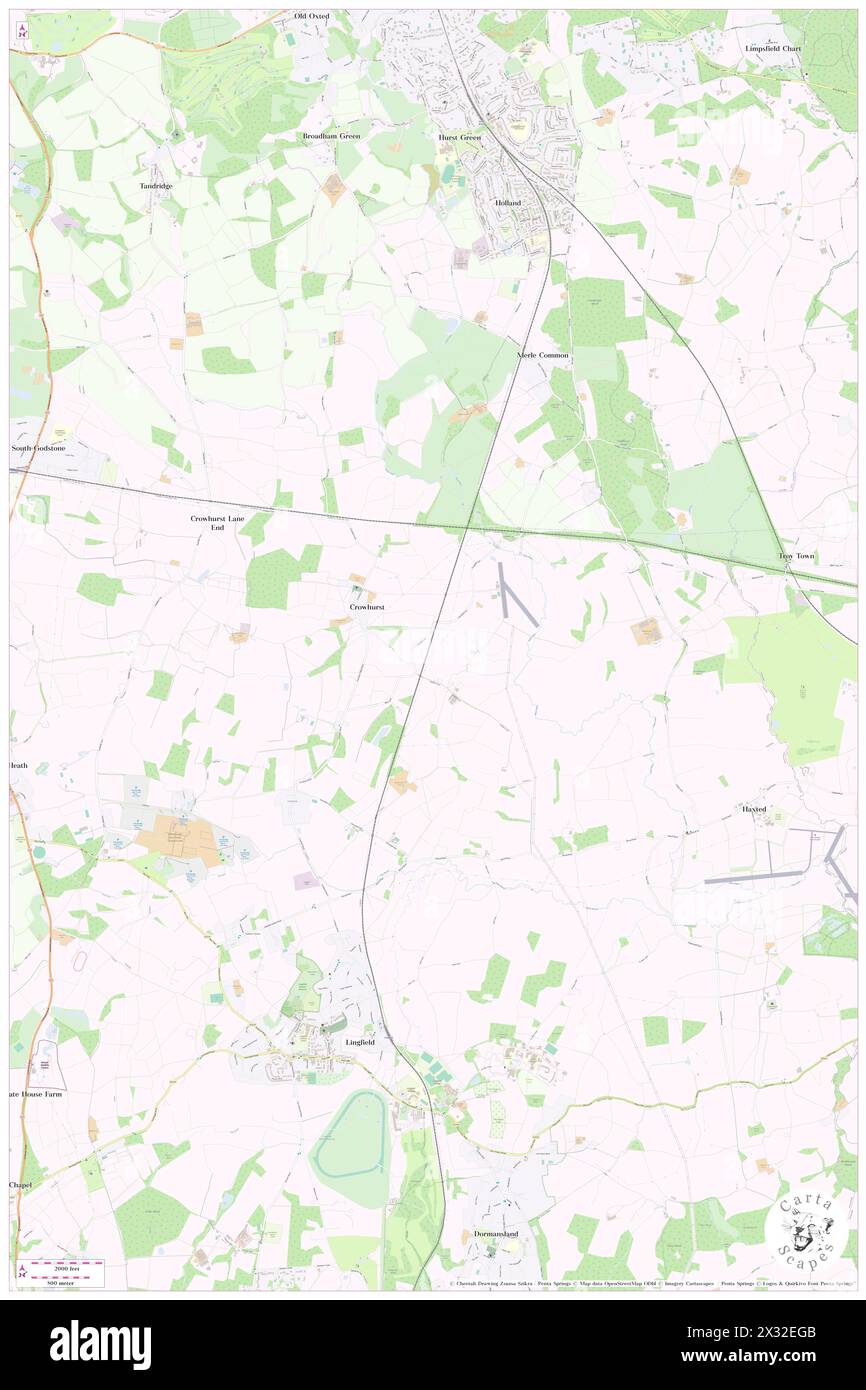 Crowhurst, Surrey, GB, United Kingdom, England, N 51 12' 17'', S 0 0' 5 ...