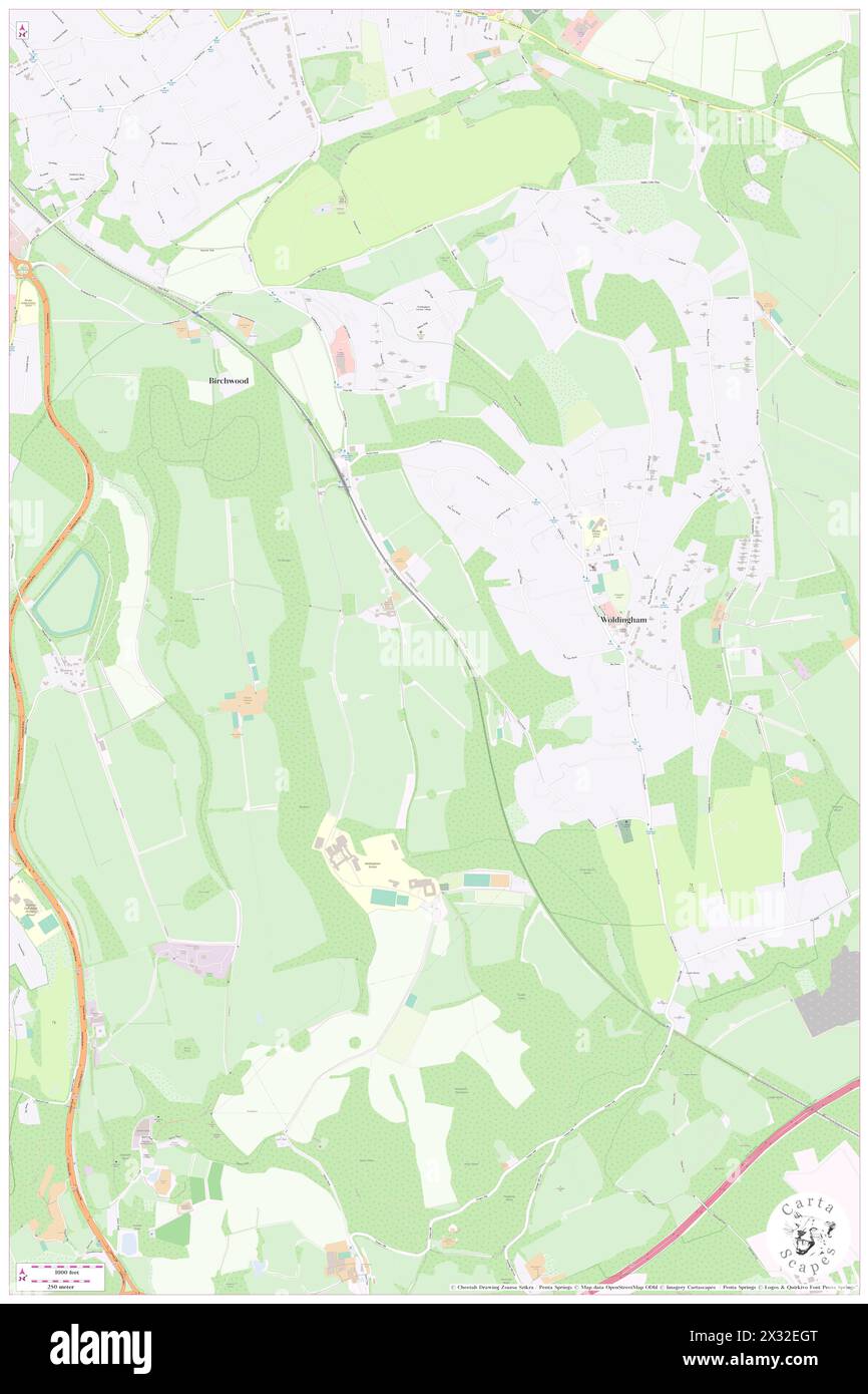 Woldingham, Surrey, GB, United Kingdom, England, N 51 17' 0'', S 0 2 ...