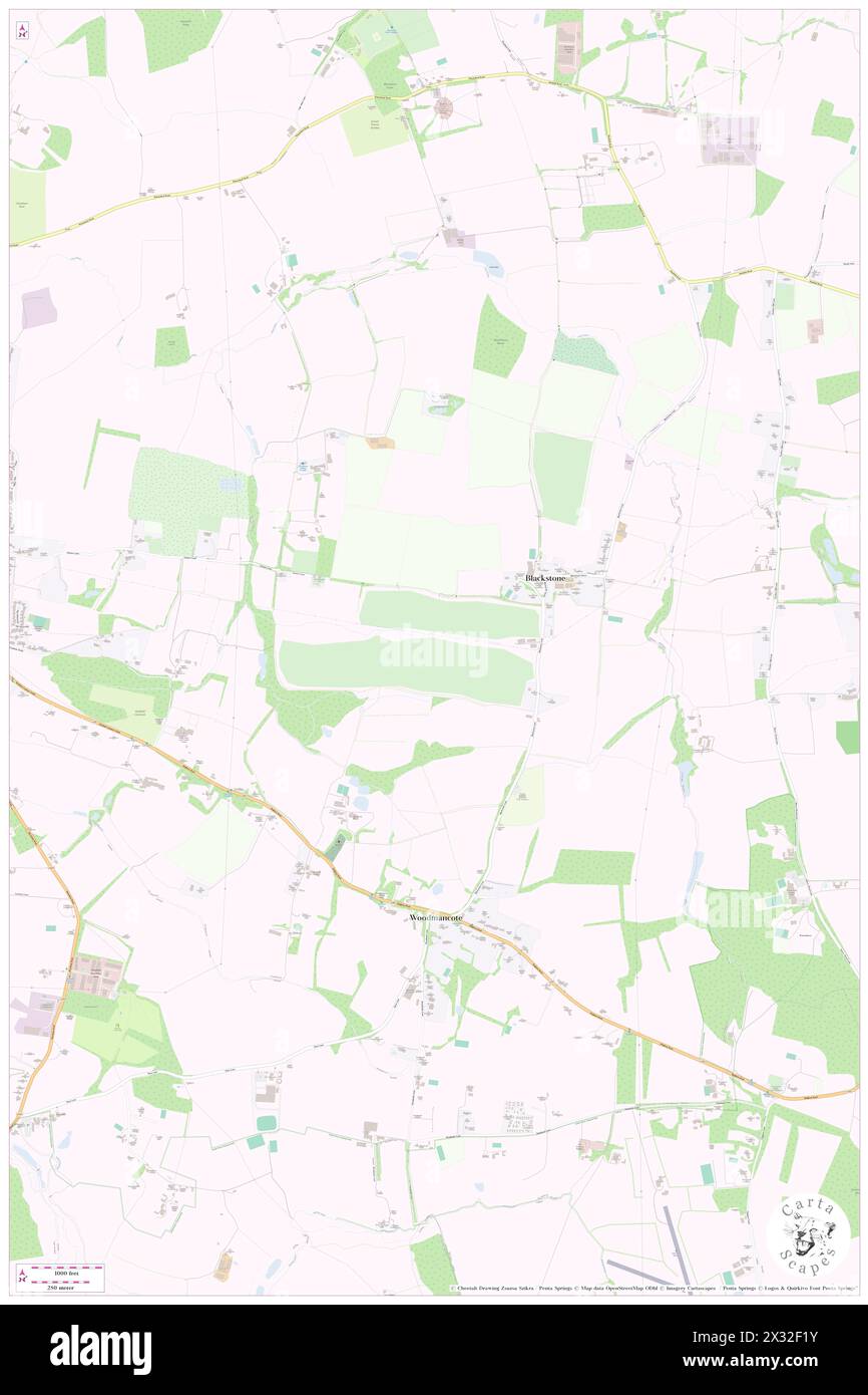 Woodmancote map hi-res stock photography and images - Alamy