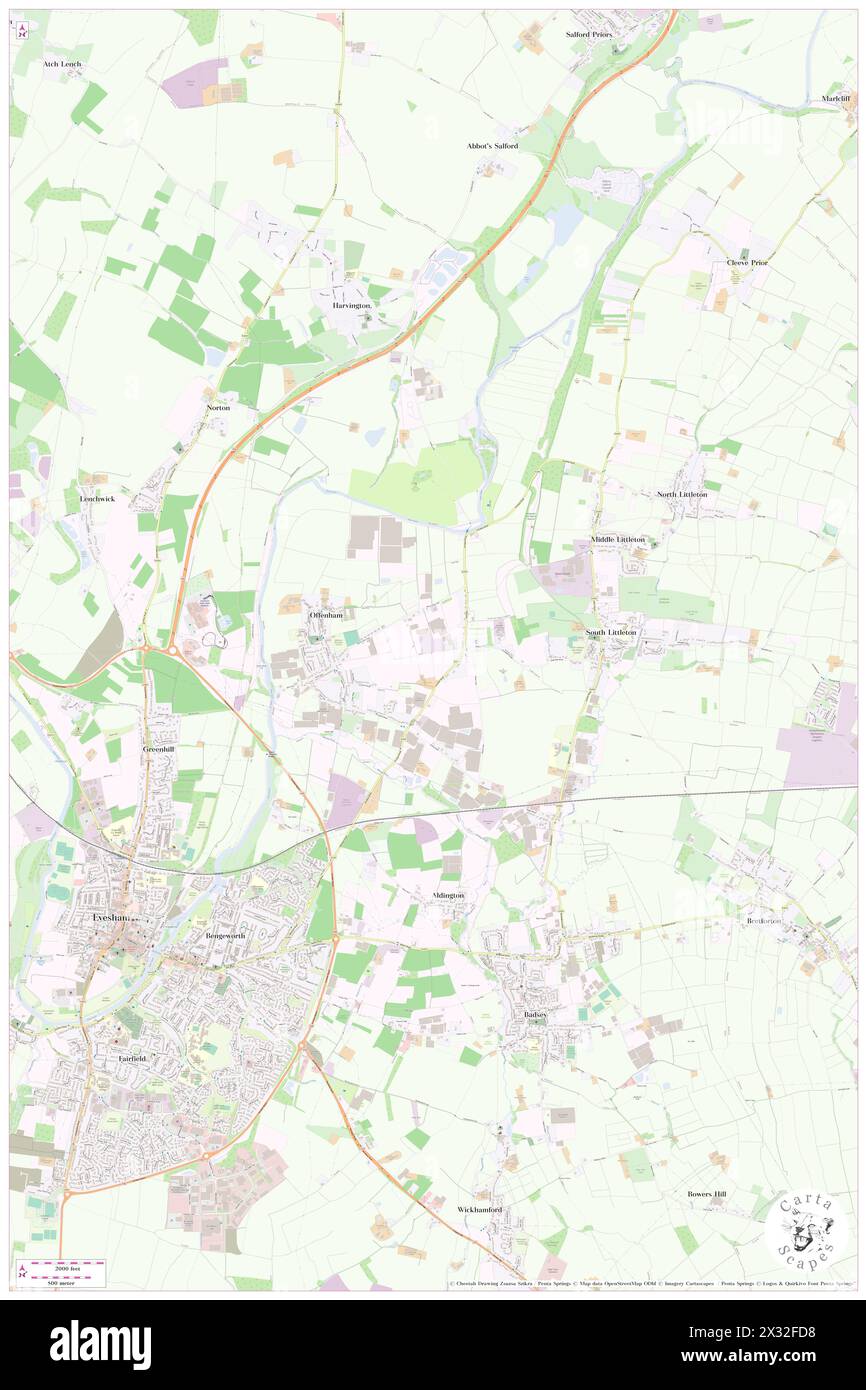 Offenham, Worcestershire, GB, United Kingdom, England, N 52 6' 48'', S ...