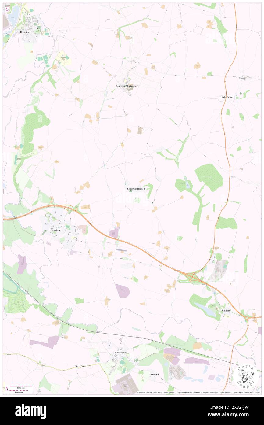 Somersal Herbert, Derbyshire, GB, United Kingdom, England, N 52 54' 42 ...