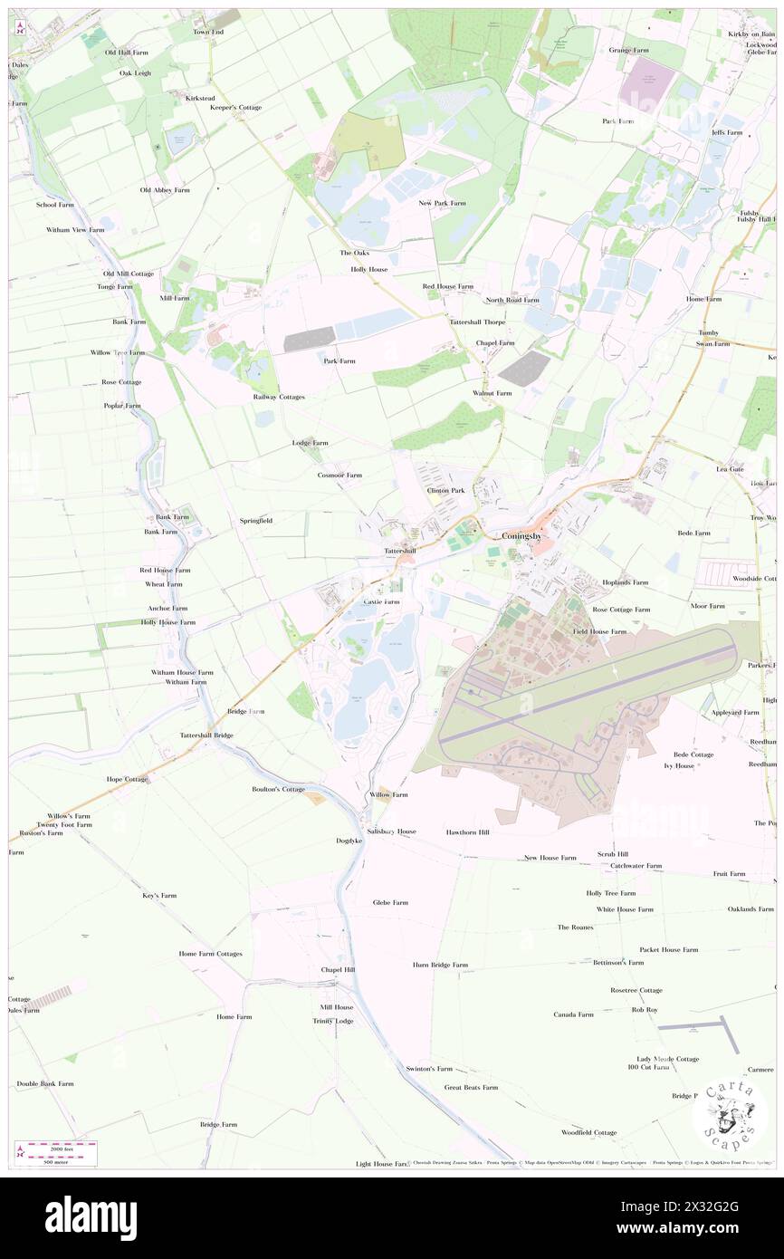 Tattershall, Lincolnshire, GB, United Kingdom, England, N 53 6' 5'', S ...