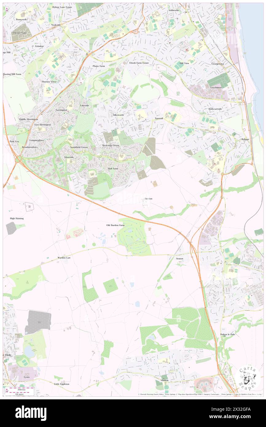 Burdon, Sunderland, GB, United Kingdom, England, N 54 51' 20'', S 1 24 ...