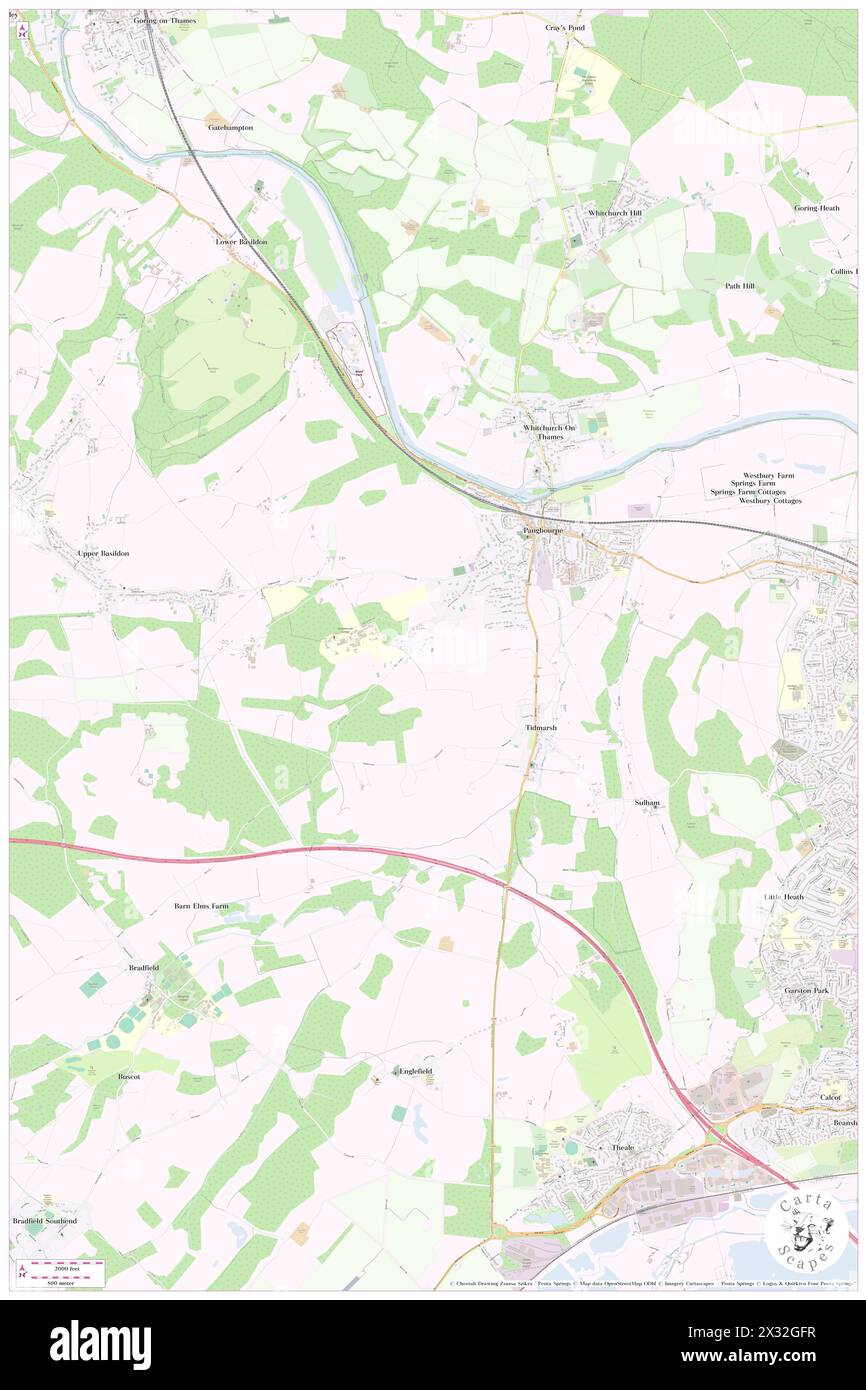 Pangbourne, West Berkshire, GB, United Kingdom, England, N 51 28' 29 ...