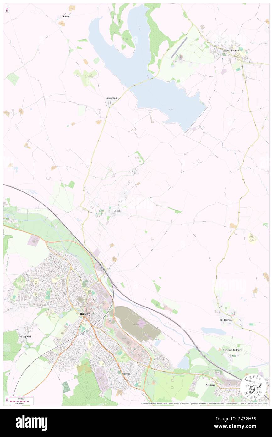 Colton, Staffordshire, GB, United Kingdom, England, N 52 47' 2'', S 1 ...