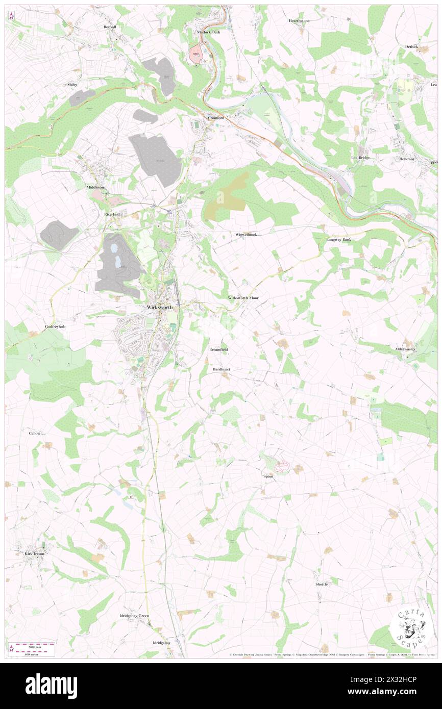 Wirksworth, Derbyshire, GB, United Kingdom, England, N 53 4' 43'', S 1 ...
