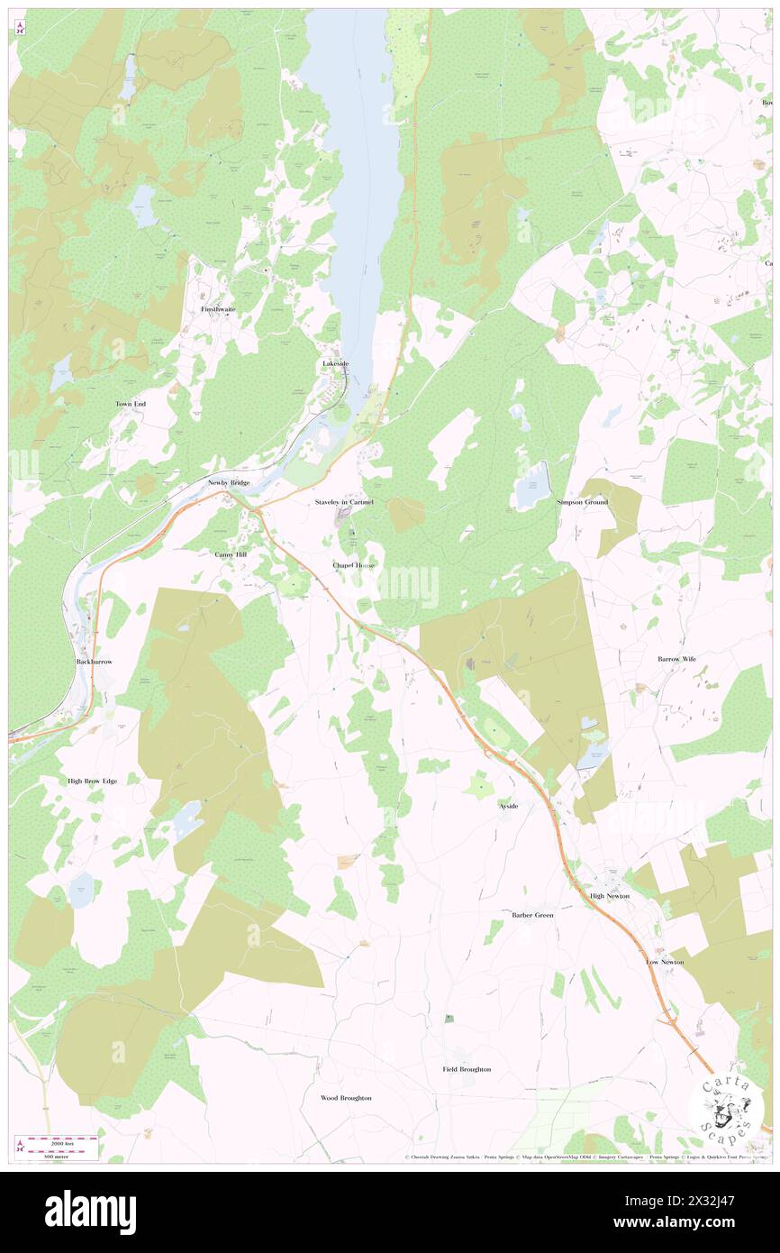 Staveley-in-Cartmel, Cumbria, GB, United Kingdom, England, N 54 15' 40 ...