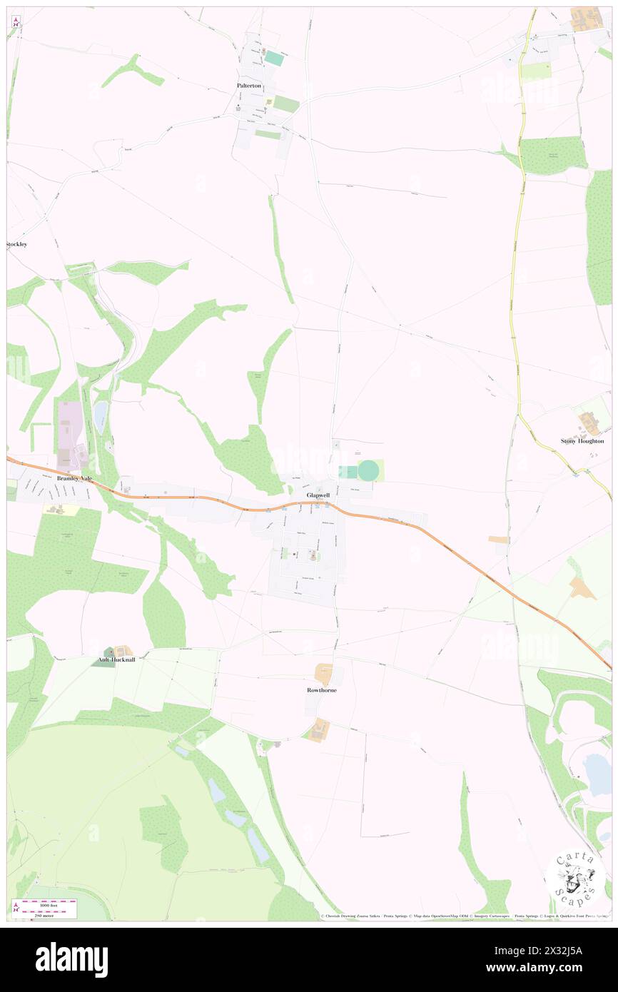 Glapwell, Derbyshire, GB, United Kingdom, England, N 53 11' 29'', S 1 ...