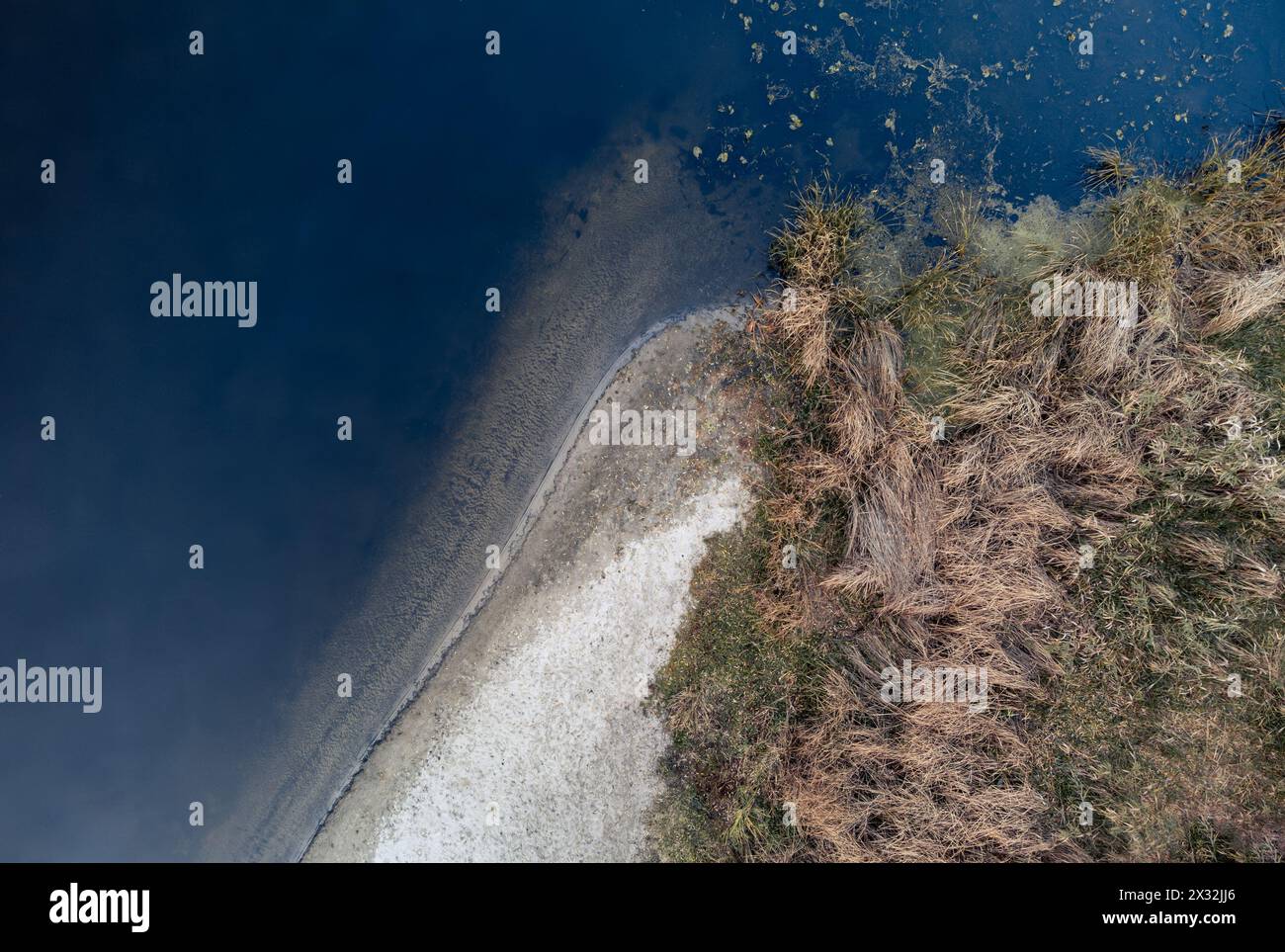 Aerial view look down calm hi-res stock photography and images - Alamy