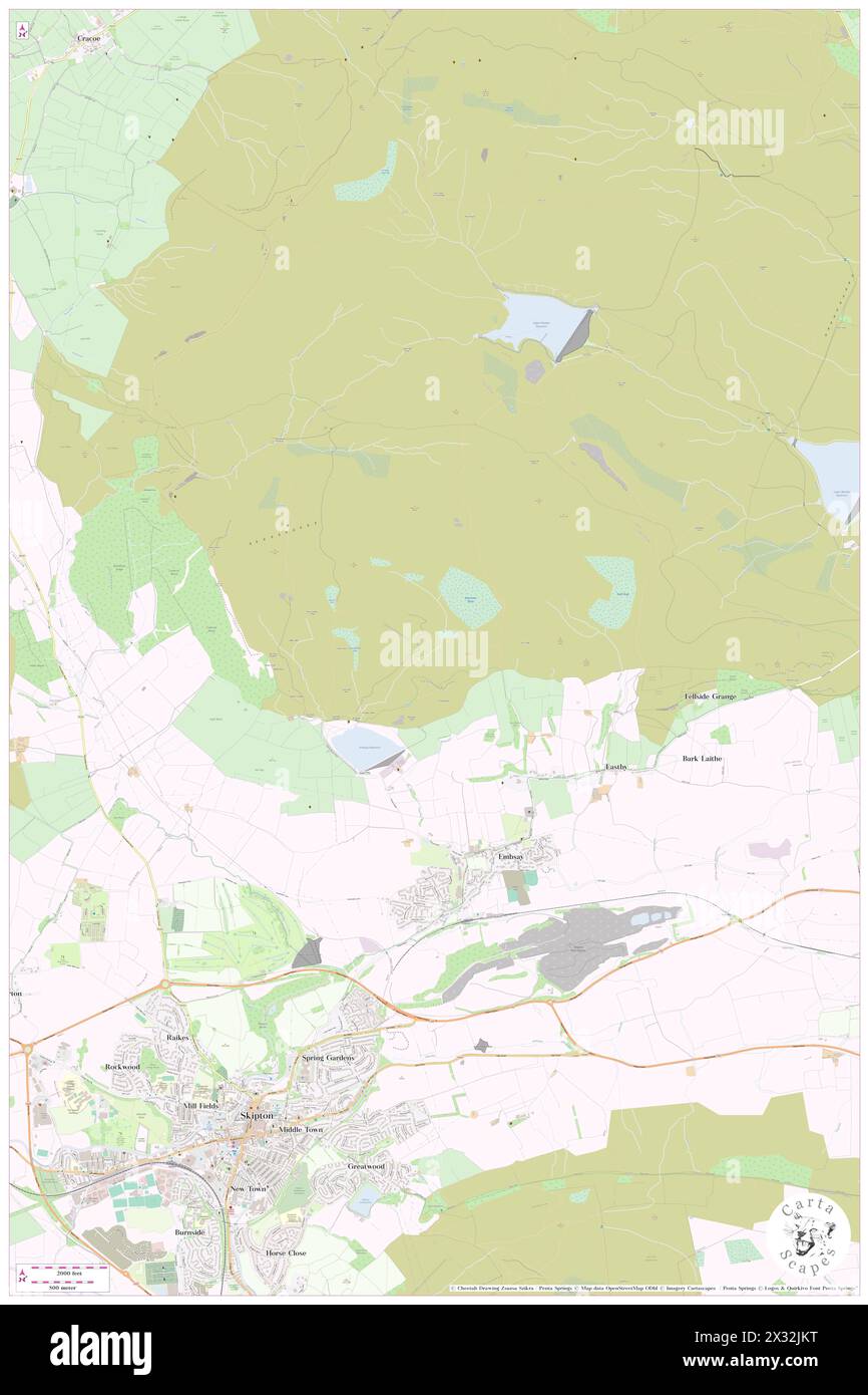 Embsay with Eastby, North Yorkshire, GB, United Kingdom, England, N 53 ...