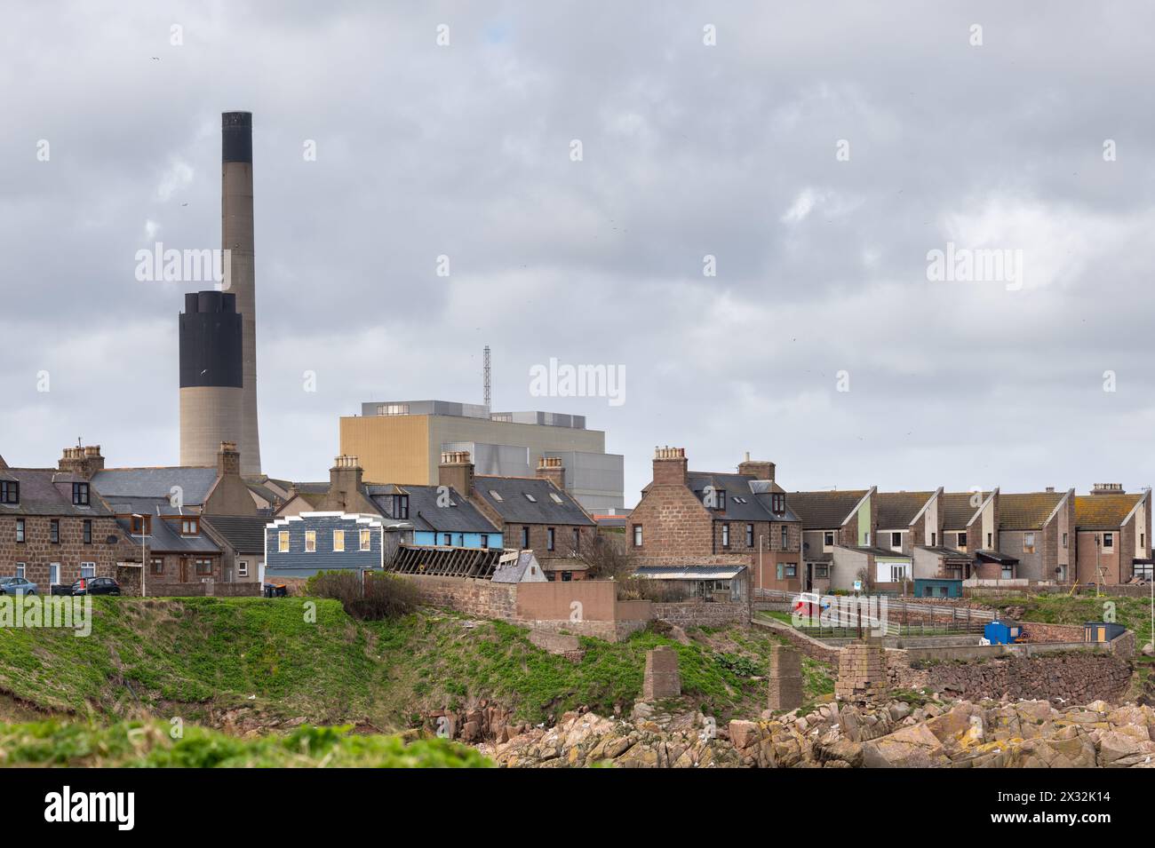 23 April 2024. Boddam,Aberdeenshire,Scotland. This is the view from ...