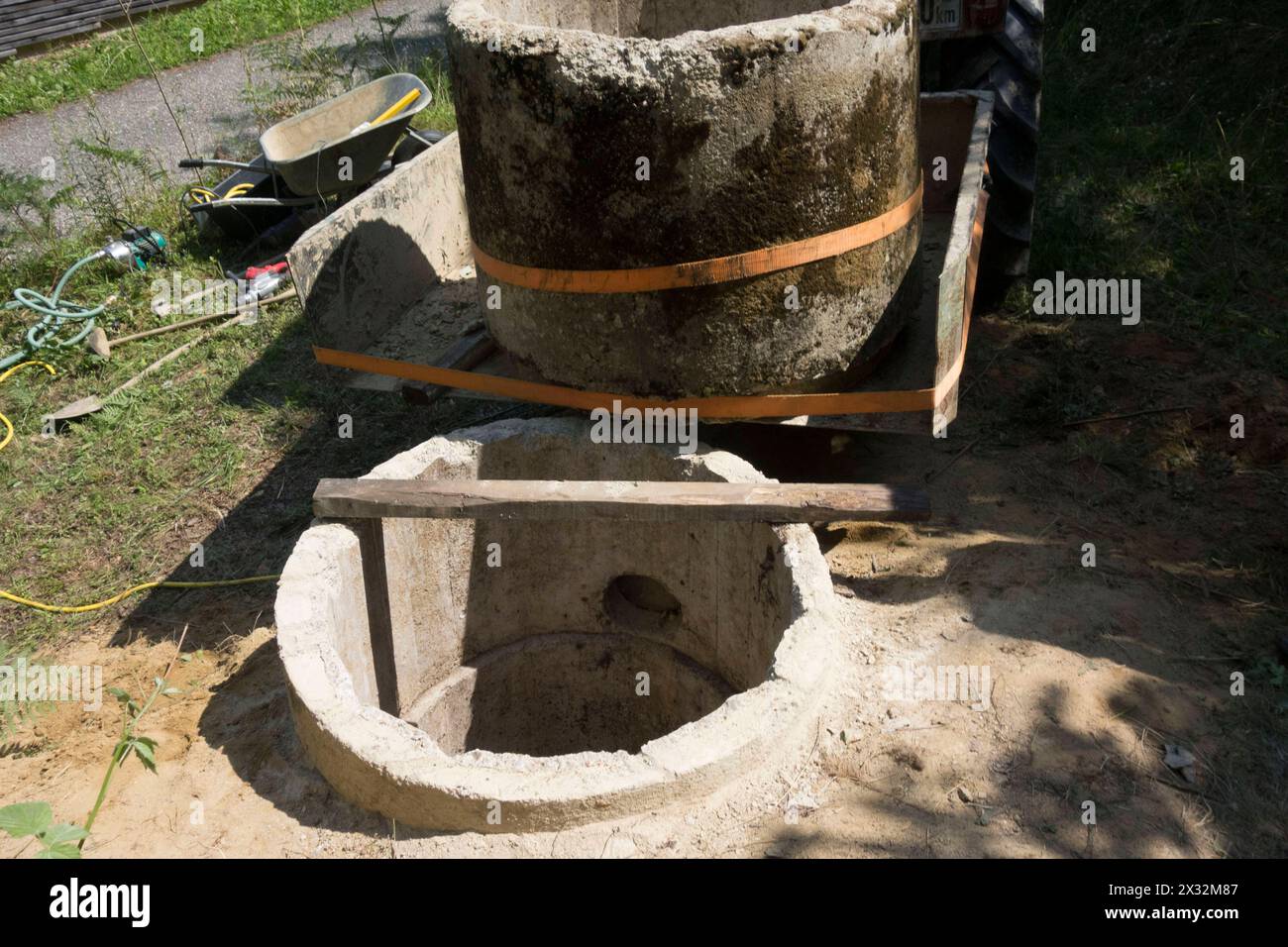 a draw well as water supply with fresh and clean water a draw well for ...