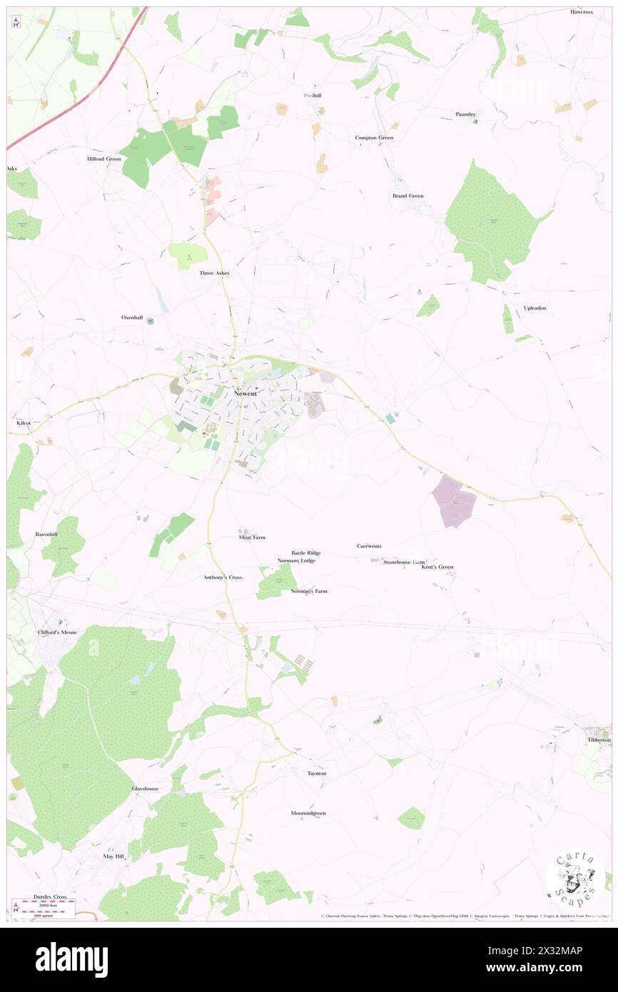 Newent, Gloucestershire, GB, United Kingdom, England, N 51 55' 25'', S ...