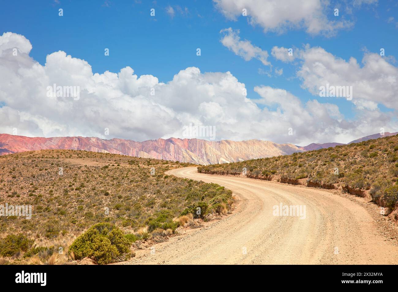 The Hornocal (Mountain of 14 colors), Humahuaca, Jujuy, Argentine ...