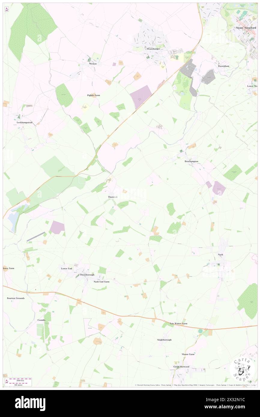 Thornton, Buckinghamshire, GB, United Kingdom, England, N 52 0' 57'', S ...