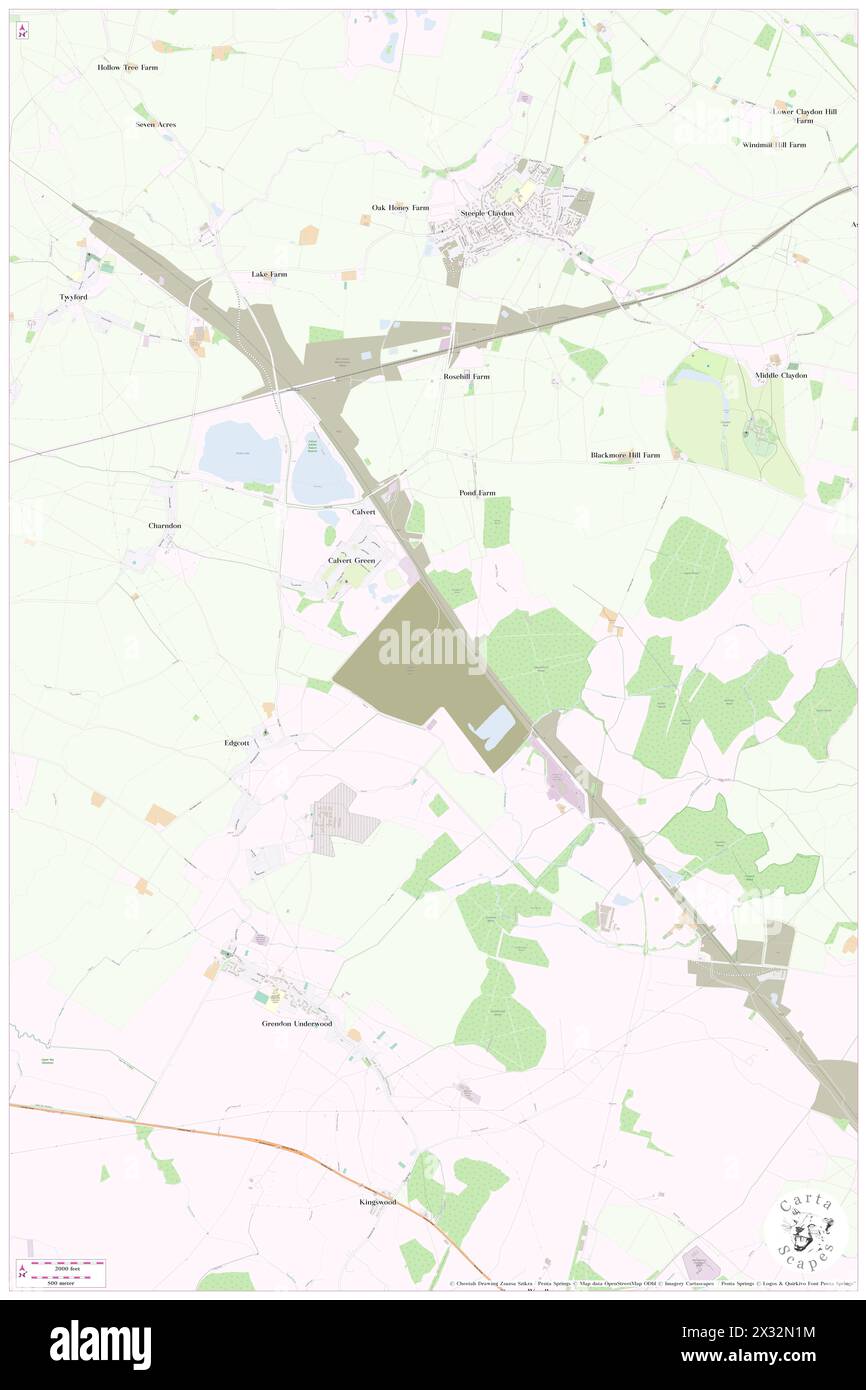 Map of calvert hi-res stock photography and images - Alamy