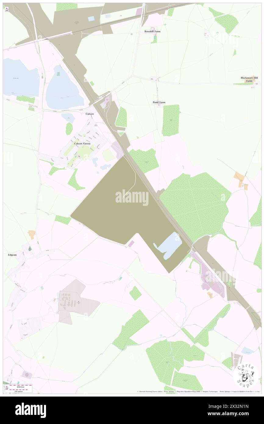 Map of calvert hi-res stock photography and images - Alamy