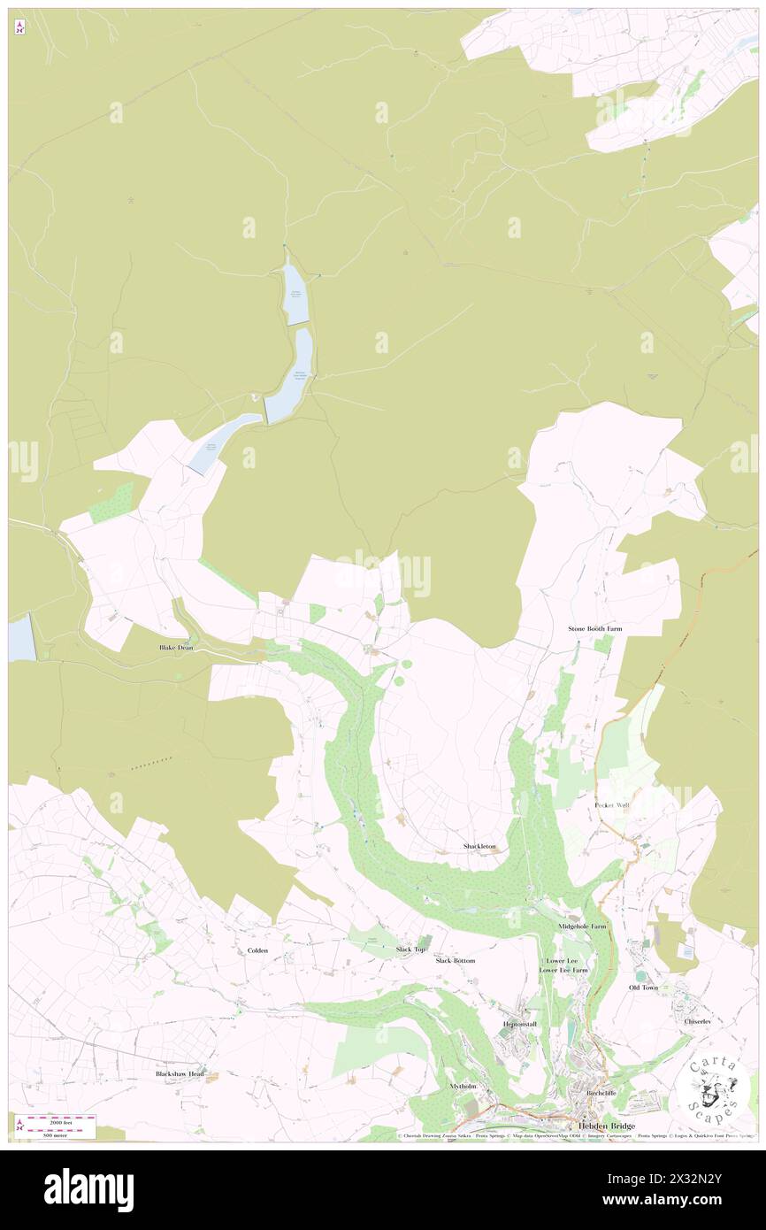 Wadsworth, Calderdale, GB, United Kingdom, England, N 53 47' 3'', S 2 2 ...
