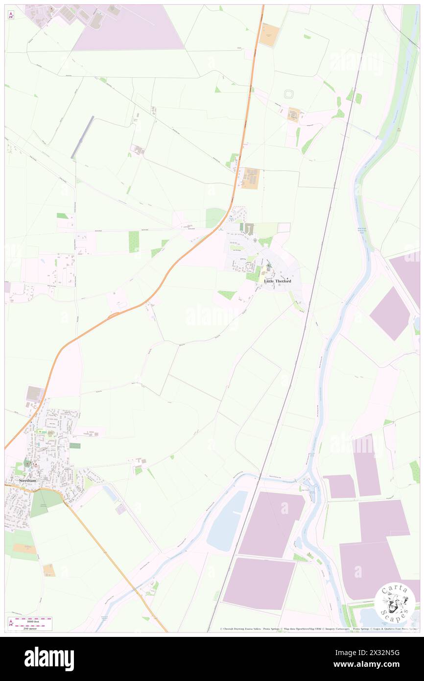 Thetford map hi-res stock photography and images - Alamy