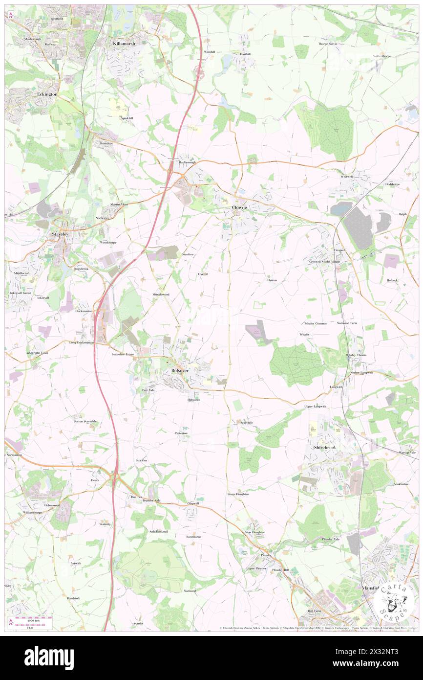 Old Bolsover, Derbyshire, GB, United Kingdom, England, N 53 14' 37'', S ...