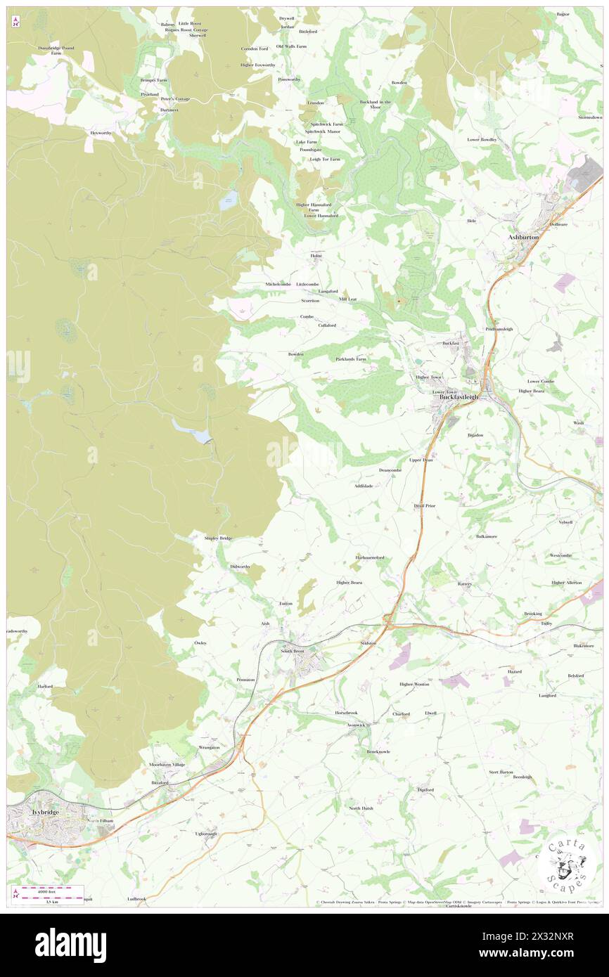 Dean Prior, Devon, GB, United Kingdom, England, N 50 28' 5'', S 3 49 ...