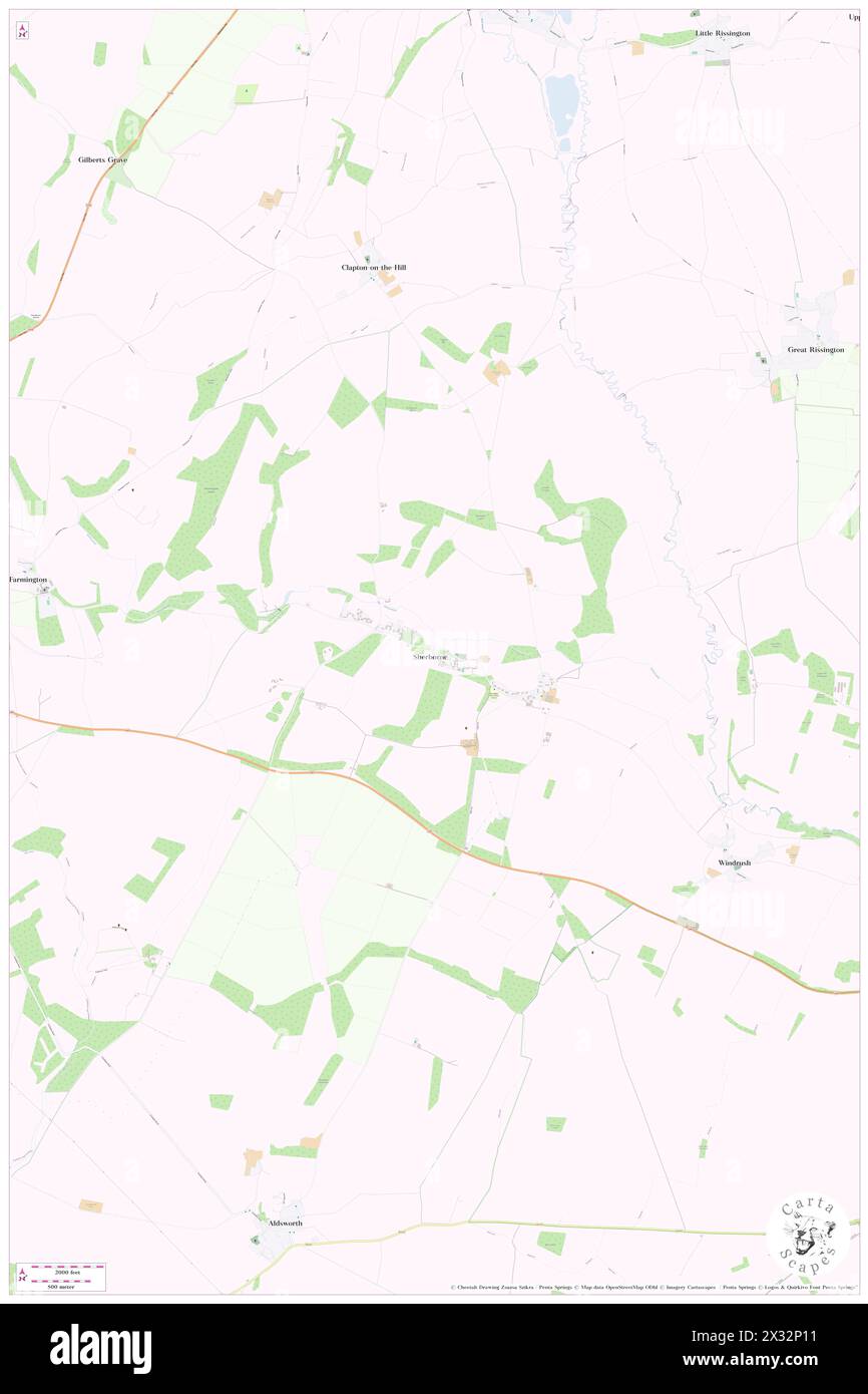 Sherborne, Gloucestershire, GB, United Kingdom, England, N 51 49' 52 ...