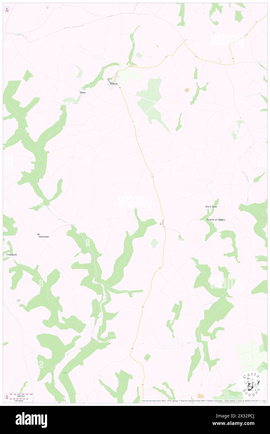 Trelech, Carmarthenshire, GB, United Kingdom, Wales, N 51 55' 0'', S 4 ...
