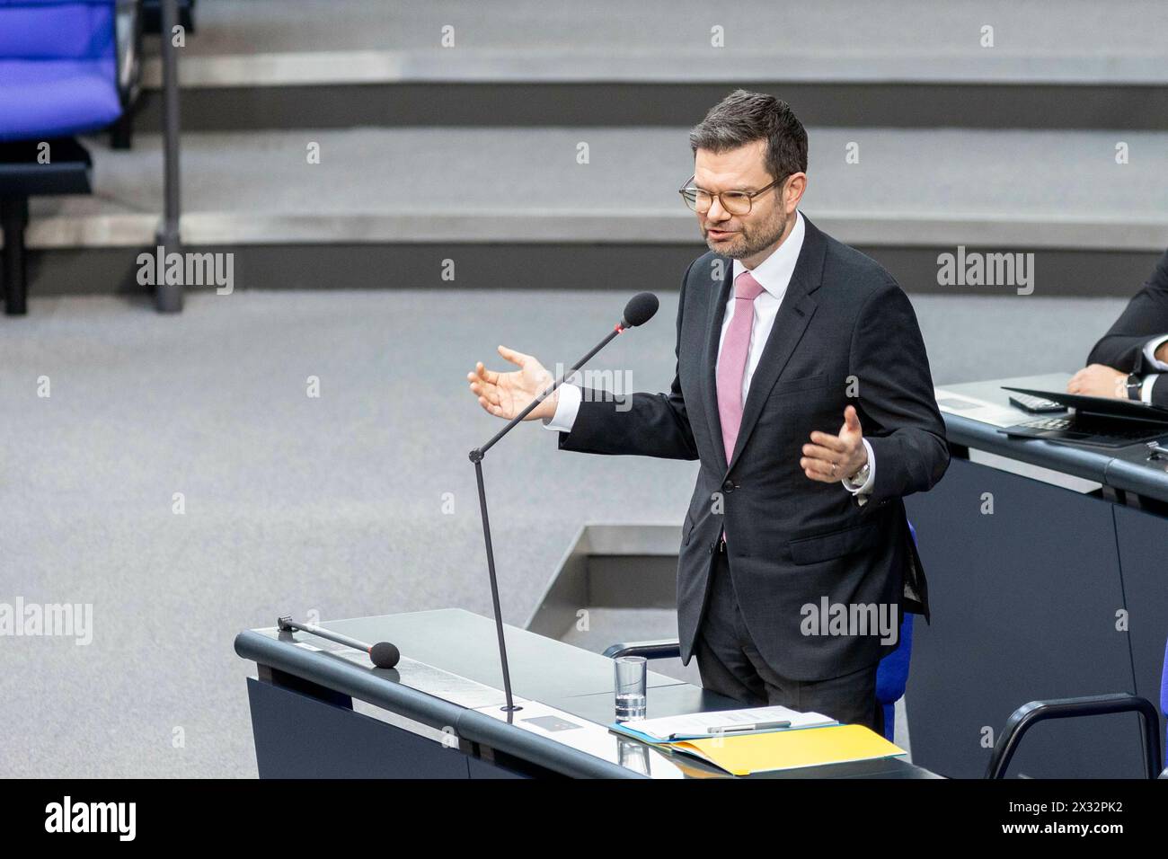 Marco Buschmann (FDP), Federal Minister of Justice, photographed during ...