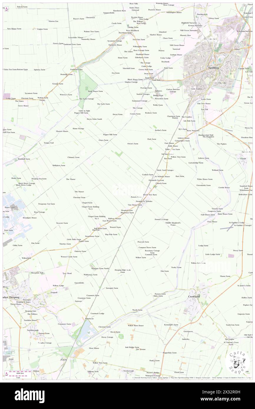 Deeping St. Nicholas, Lincolnshire, GB, United Kingdom, England, N 52 ...