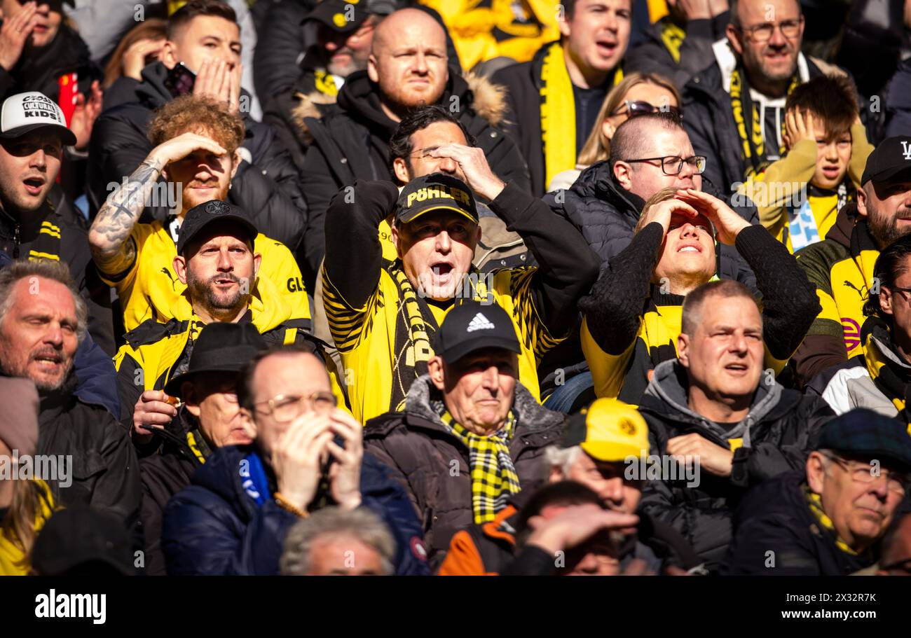 Dortmund, Germany. 21th Apr 2024. BVB Fans Borussia Dortmund - Bayer ...